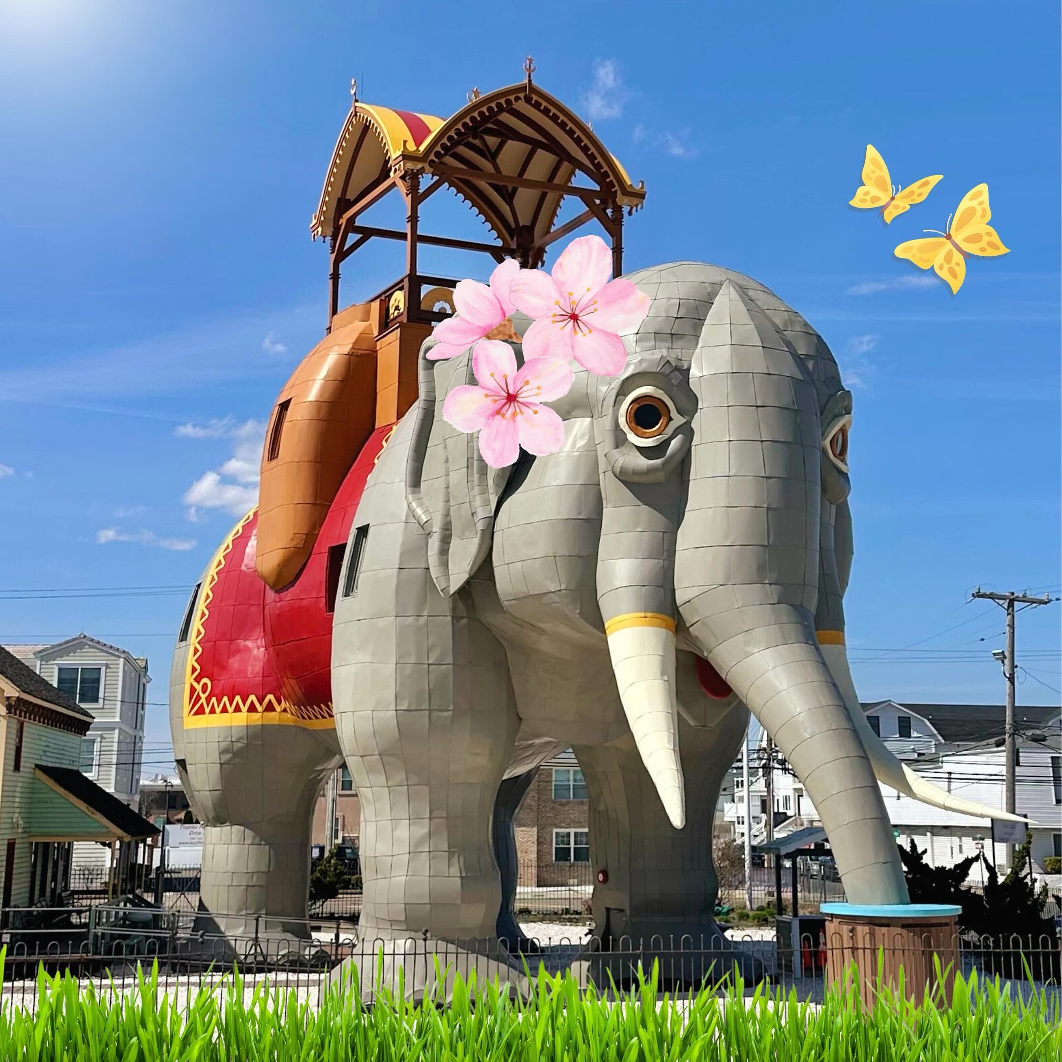 James Lafferty of Philadelphia builds Elephant Bazaar - Lucy The Elephant